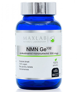 MAXLAB NMN Ge 132 (nikotinamid mononukleotid 300mg)
MAXLAB NMN Ge 132 60tableta