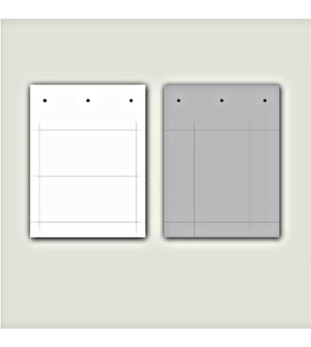 PVC oznaka 15x27mm, bela, za SmartPrintPlus