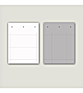 PVC oznaka 60x100mm, samolepljiva, bela
za SmartPrintPlus štampač, za oznake za orman