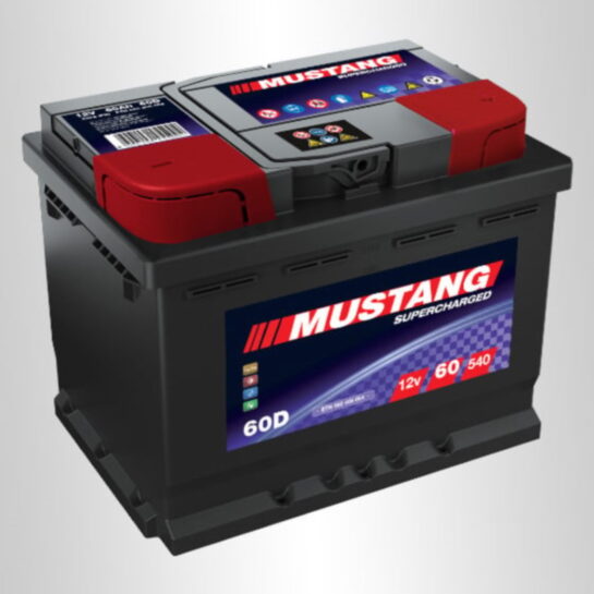 Akumulator 60Ah 12V D+ 540A – Mustang Supercharged