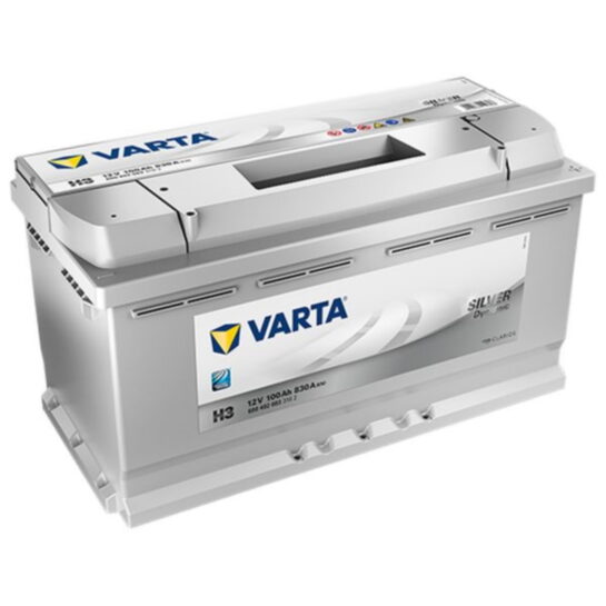 Akumulator 100Ah 12V D+ 830A – Varta Silver Dynamic