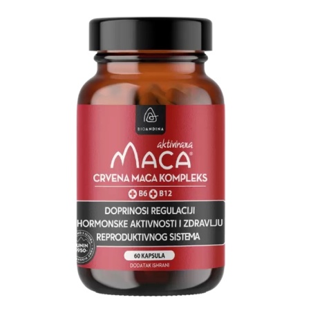 BIOANDINA CRVENA MACA KOMPLEKS 60 KAPSULA