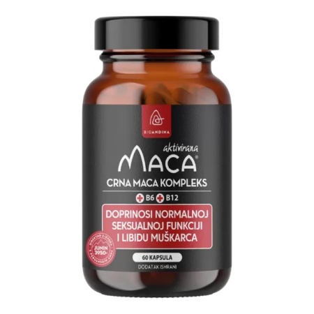BIOANDINA CRNA MACA KOMPLEKS 60 KAPSULA