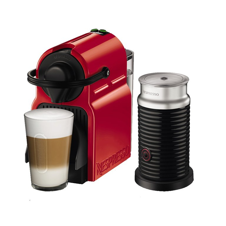 Nespresso aparat za kafu Inissia Crveni & AeroccinoID: EK000490270