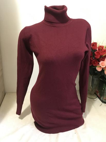 OLLA bordo dzemper rolka tunika S/M