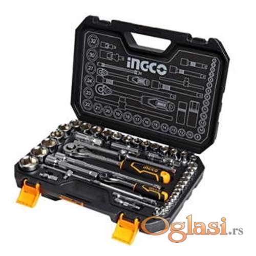 Ingco Set alata 1/4" + 1/2" 44 kom. HKTS42441