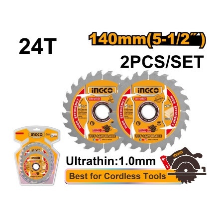 INGCO List testere za drvo 2/1 24 zuba 140mm TSB1403ID EK000725838