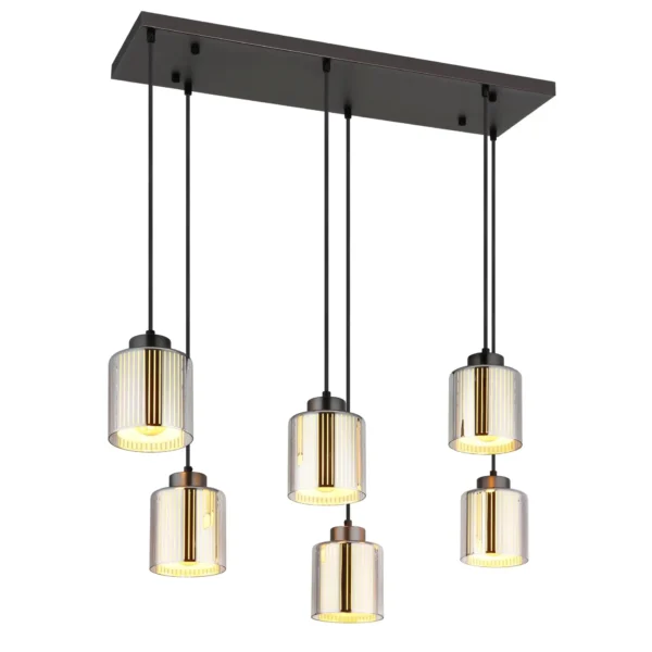 Lusteri i Visilice | Globo Felicia 16056-6H – Hrom