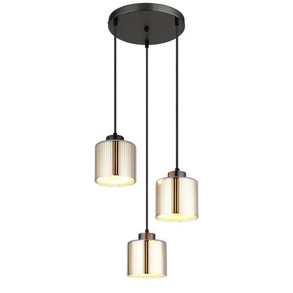 Lusteri i Visilice | Globo Felicia 16056-3HR – Hrom