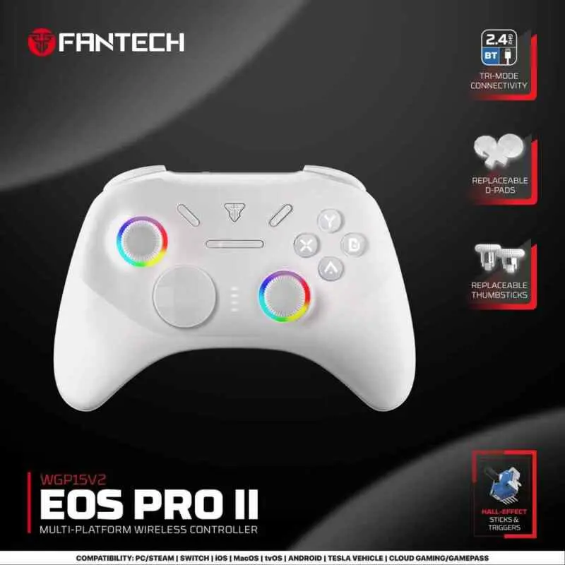 Joypad Bežični Fantech WGP15V2 EOS PRO II multiplatform RGB beli