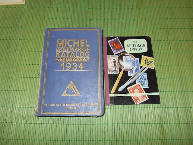 Michel briefmarken katalog Europa 1934 i poklon