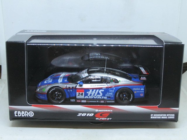 1:43 ebbro nissan GT-R SGT500
