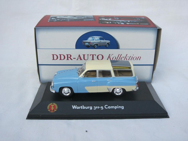1:43 atlas wartburg 311 camping