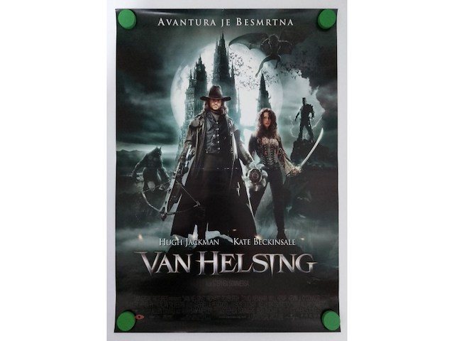Originalni filmski plakat - Van Helsing