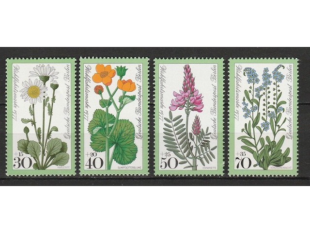 Berlin - 1977 - Wildflowers, divlje cveće - MNH