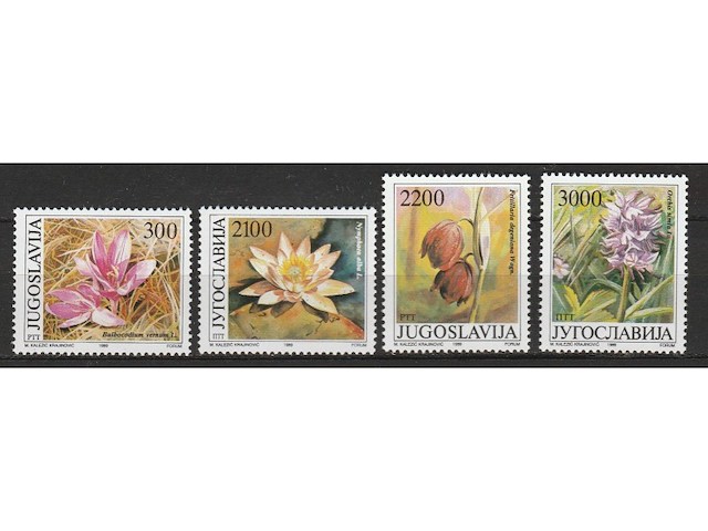Jugoslavija - 1989 - Cveće