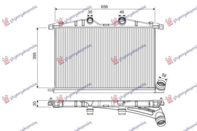 HLADNJAK INTERKULERA 2.2-3.0 DIZEL (AUTO) (770x392)