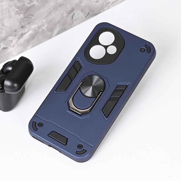 Futrola Hard Ring za Huawei Honor 400 tamno plava