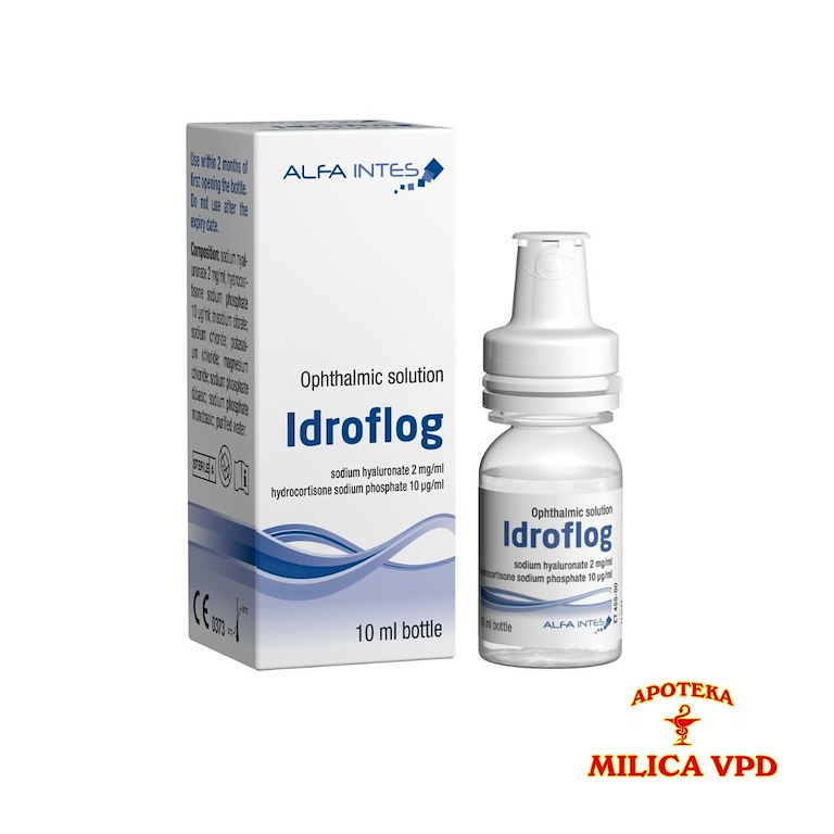 Idroflog kapi za oči 10 ml