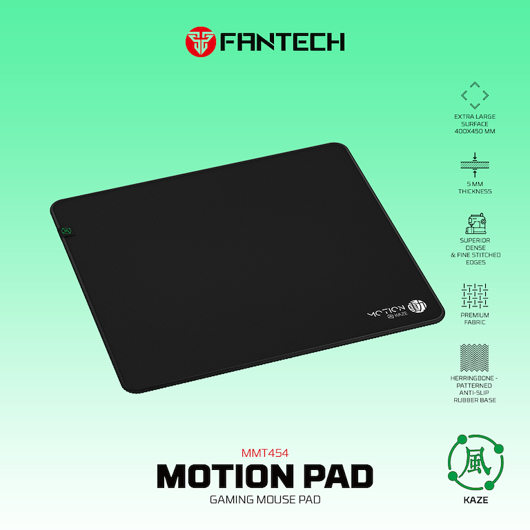 Podloga za mis Fantech Motion pad MMT454 KAZE crna
