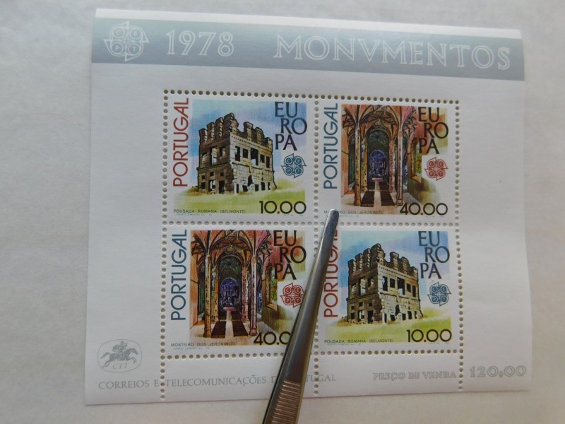** PORTUGAL EUROPA 1978 BLOK **