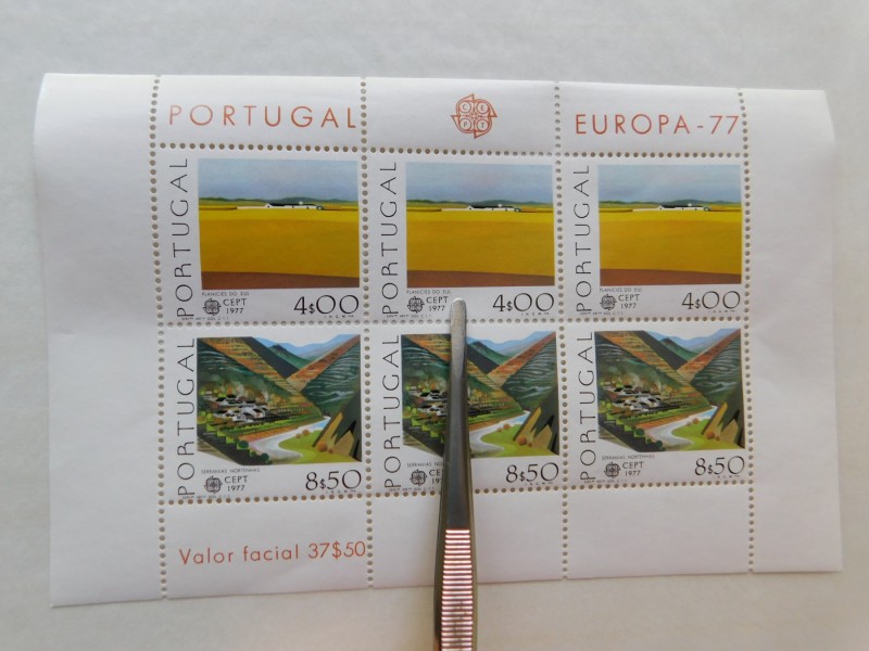 ** PORTUGAL EUROPA 1977 BLOK **