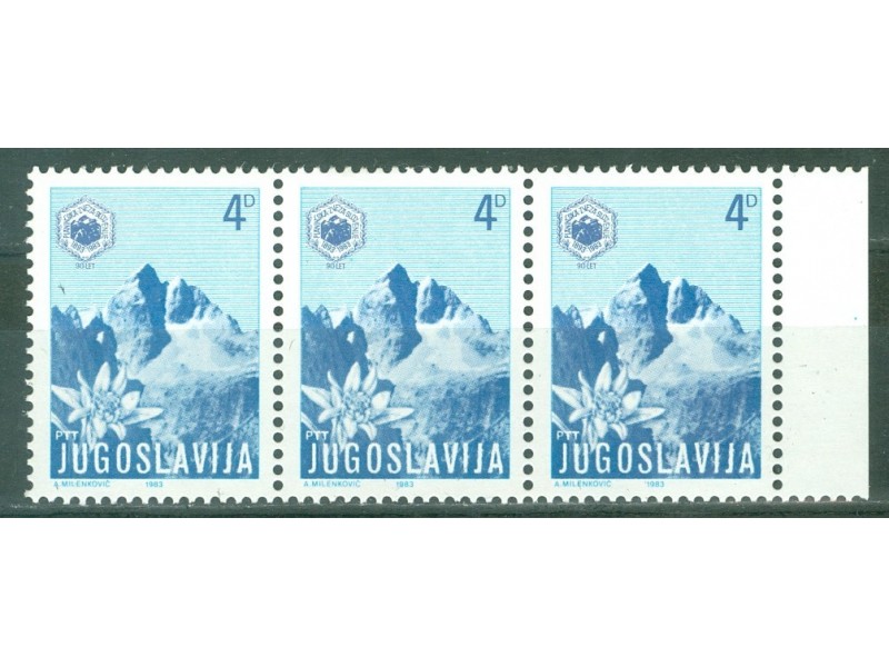 SFRJ 1983 Mi 1973, 90 god. slovenačkog planin. društva