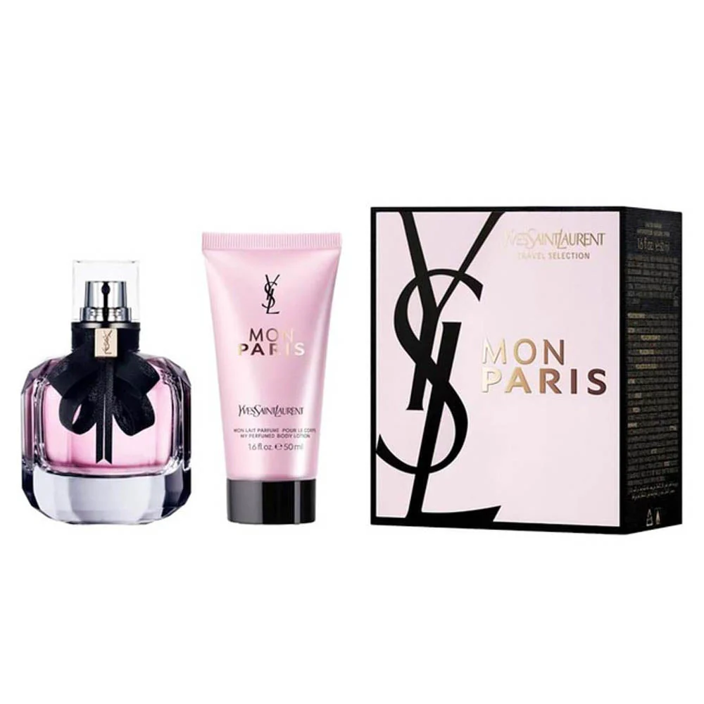 YSL - Mon Paris edp 50ml + 50ml losion / LADY / SET