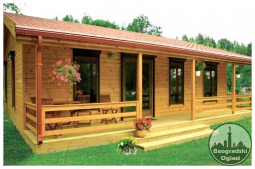 Drvene montazne kuce POT3 52m2