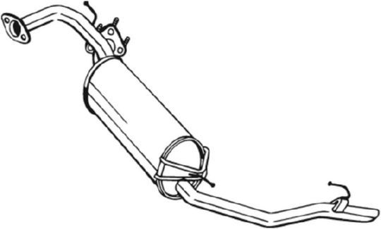 Zadnji izduvni lonac BOSAL 282-949
