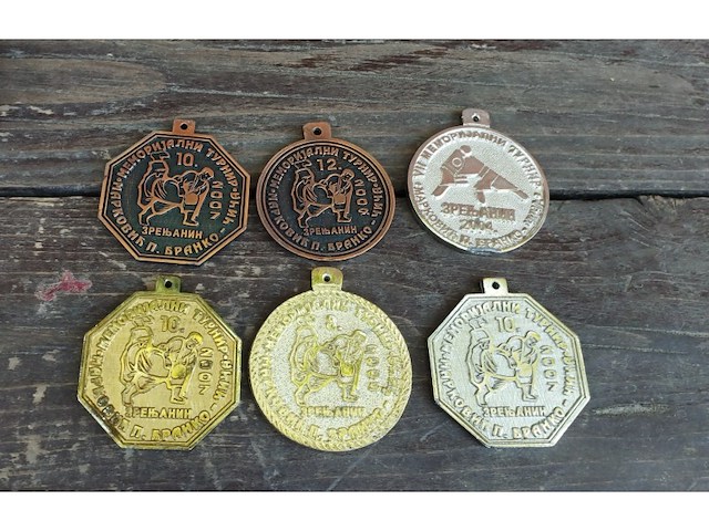 MEDALJE DZUDO ZRENJANIN