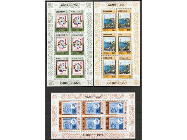 Gibraltar - 1977 - AMPHILEX - MNH