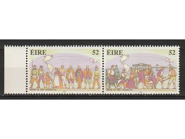 Ireland, Irska - 1992 - Irish in the Americas - MNH