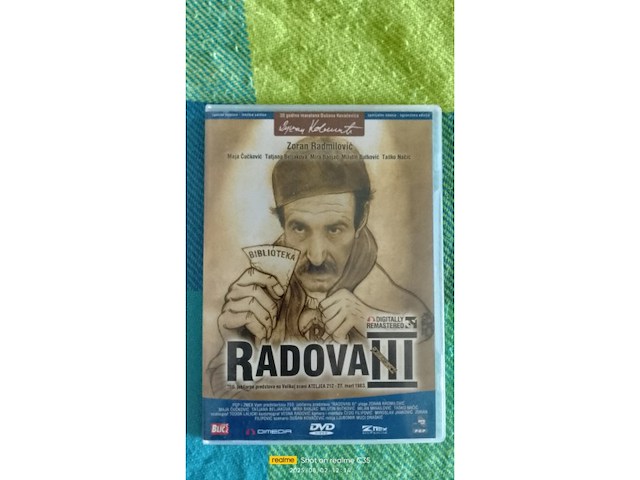 DVD ZORAN RADMILOVIC - RADOVAN III