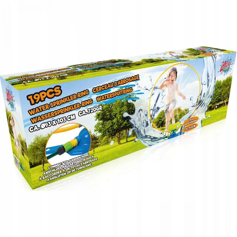 WATERZONE PRSTEN PRSKALICA OBIM 93X103CM 19PCS