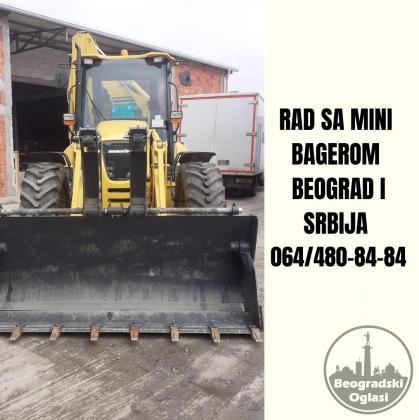 Profesionalni Prevoz sa Kiperom i rad sa mini bagerom u Beogradu i Srbiji