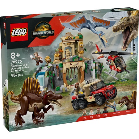 Lego Vazdušna misija sa spinosaurusom i kvecalkoatlusom ( 76976 )