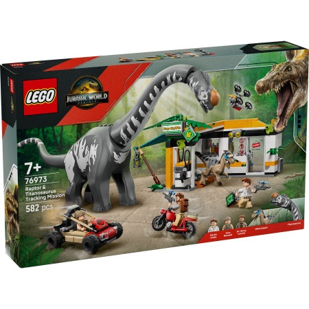 Lego Misija praćenja raptora i titanosaurusa ( 76973 )