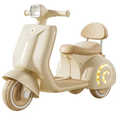 Baby motor vespa 6v y-mb7028 bež ( 062304B )