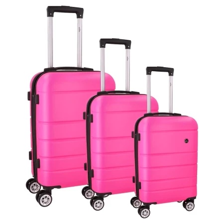 Empire monaco kofer set 3 komada abs neon pink ( 110133 )