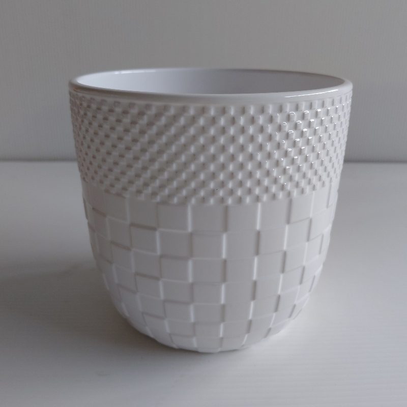 Saksija Bela, 14cm