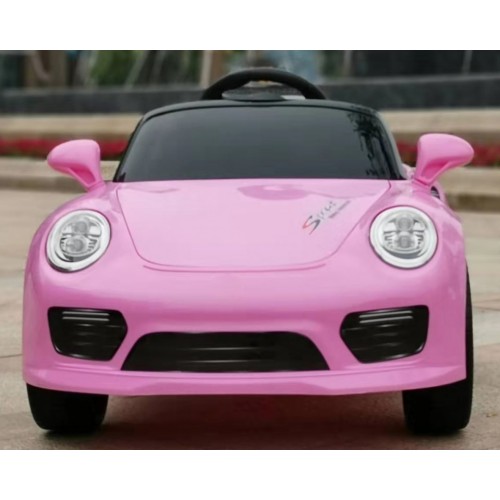 Auto Porše 12V 062236 Roze