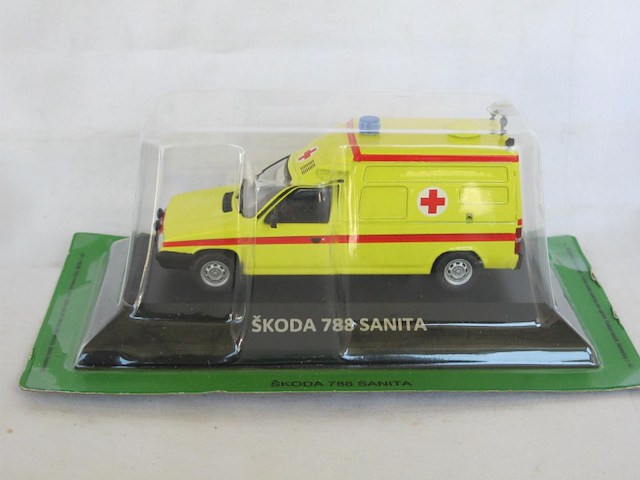 1:43 DeAgostini škoda 788 sanita