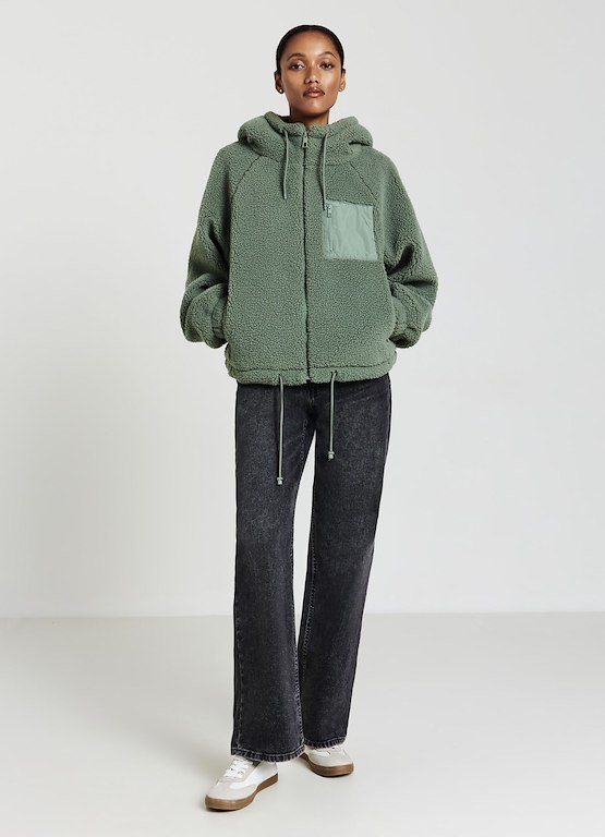 SHERPA HOODED JACKET ŽALFIJA