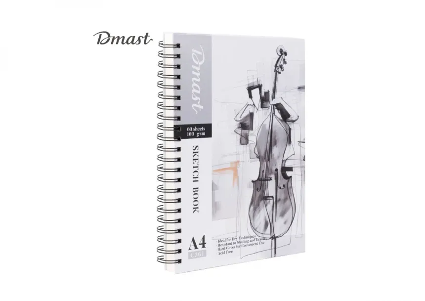 BLOK ZA CRTANJE DELI DMAST PEBEO SKETCH BOOK A4, 60 LISTA, 160g PAPIR EC361