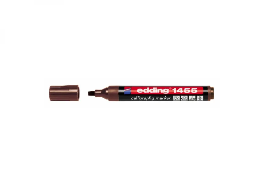 Permanent kaligrafski marker E-1455 1-5mm Edding braon 08M1455K