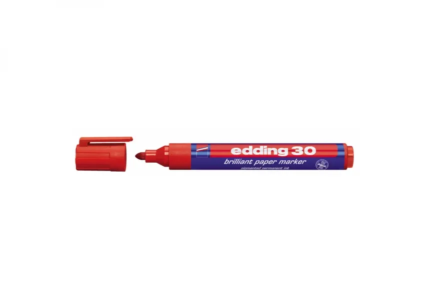 Pigmentni marker E-30 1,5-3mm Edding crvena 08M30D