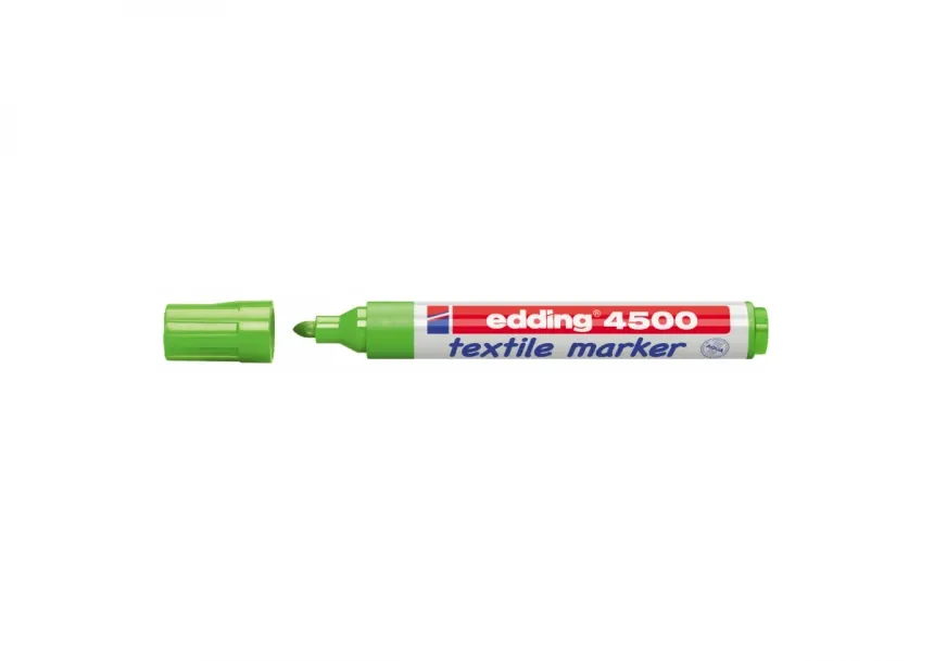 Vodootporni marker T-SHIRT E-4500 2-3mm Edding svetlo zelena 08M4500FA