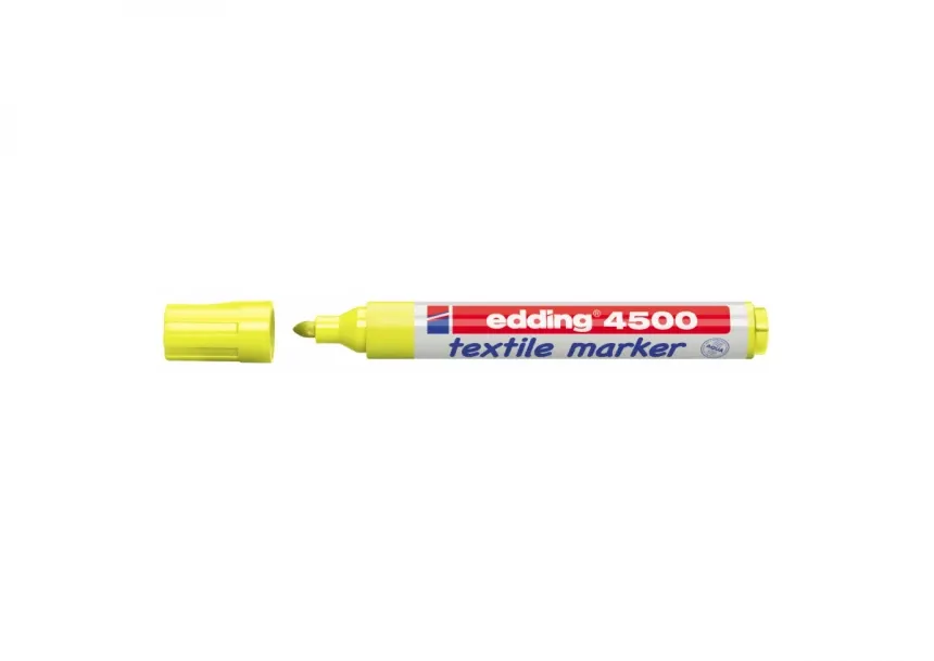 Vodootporni marker T-SHIRT E-4500 2-3mm Edding limun žuta 08M4500GB