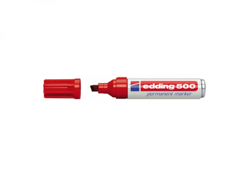 Marker permanent E-500 2-7mm Edding crvena 08M500D